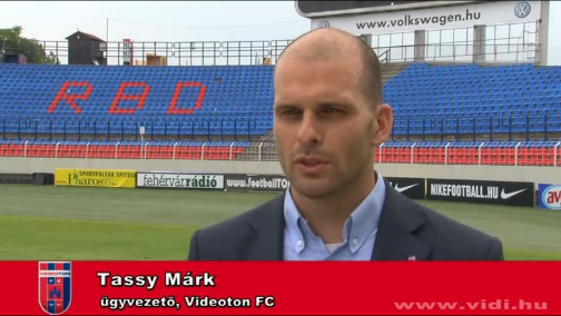 Tassy Márk: Pályán kívül is az élen! | Fehérvár FC