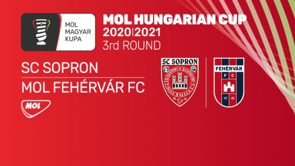 Vidi draw SC Sopron in the MOL Hungarian Cup | Fehérvár FC