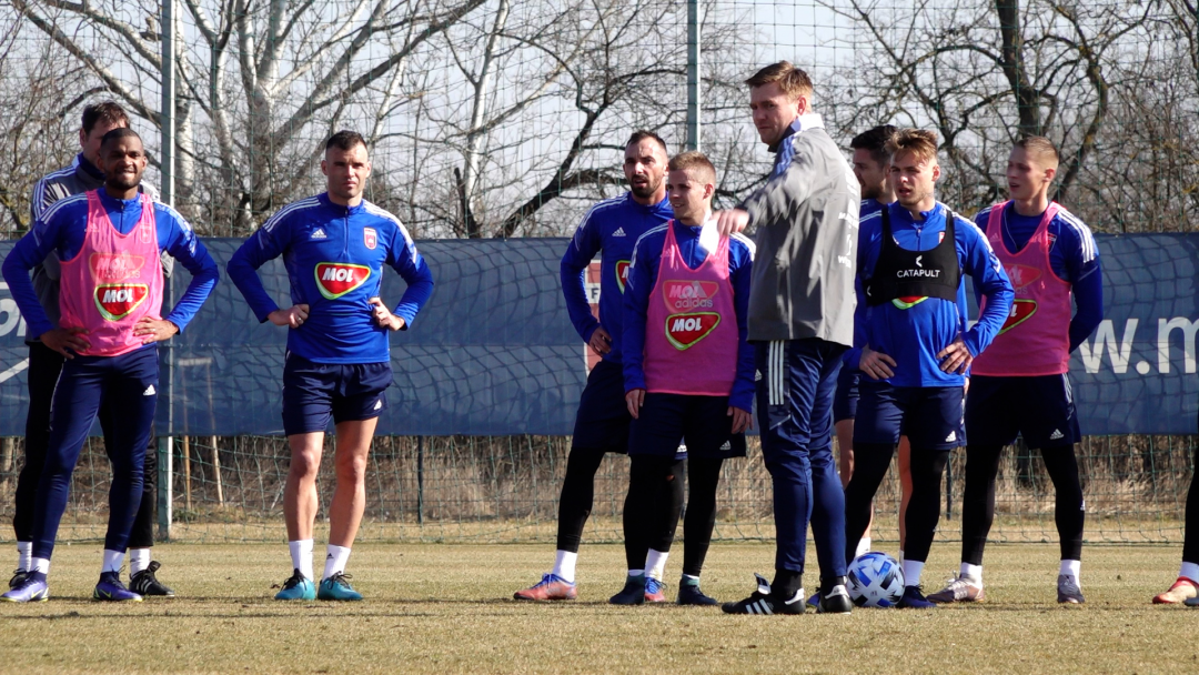 Michael Boris' first day at Vidi | Videoton FC Fehérvár