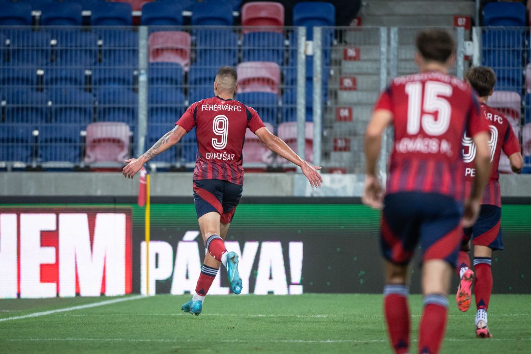 Gradisar's goal gives Vidi the 3 points | Videoton FC Fehérvár