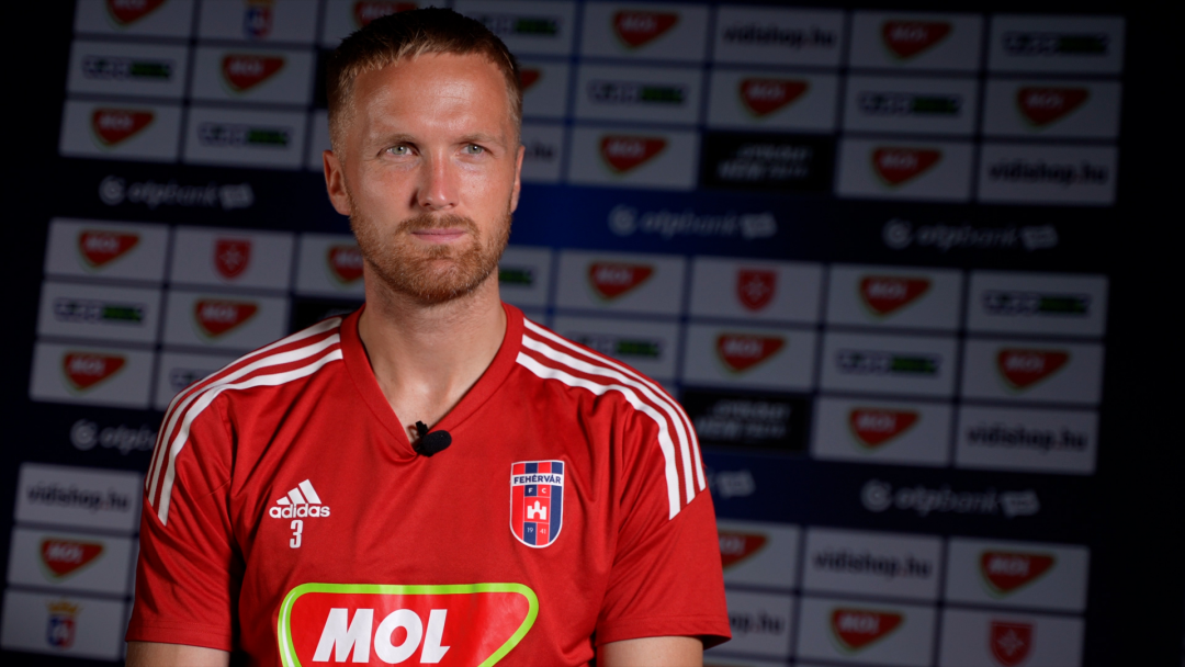 Kasper Larsen: "Éhesek vagyunk a győzelemre" | Videoton FC Fehérvár