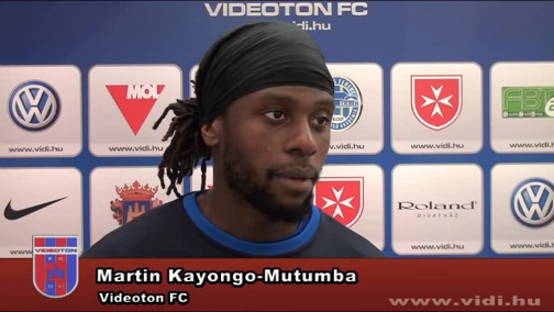 Martin Mutumba nagyon várta már a debütálását a Vidiben. | Fehérvár FC